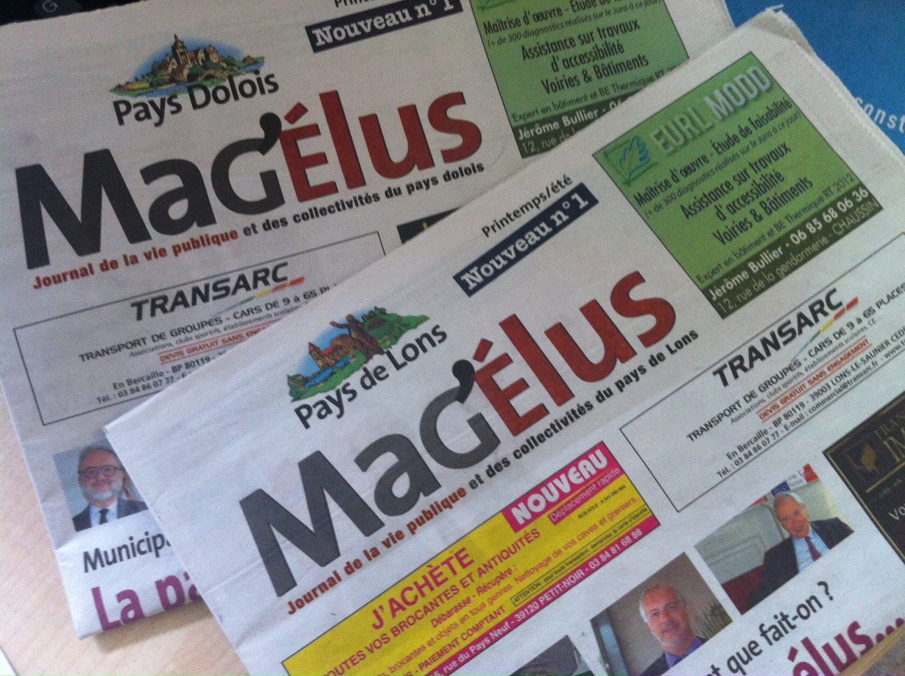 Dans le Jura, un nouveau journal « donne une image positive de l’élu ...